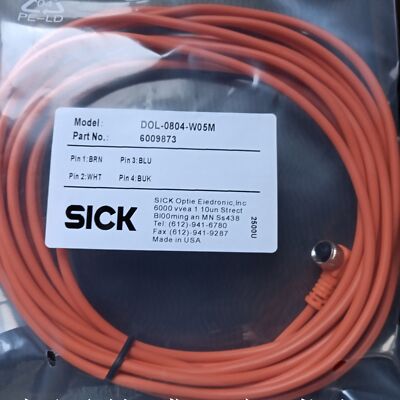 1pcs New Sick Sensor cable DOL-0804-W05M 6009873 Free shipping | eBay