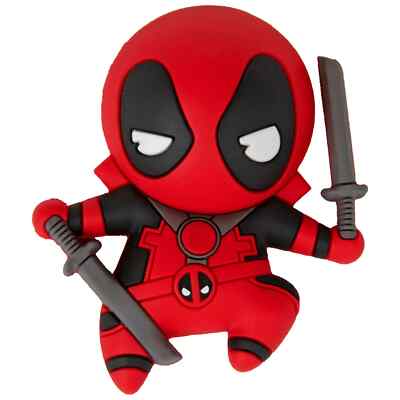 [New] Marvel Deadpool - Magnet 3D Foam Magnet | eBay