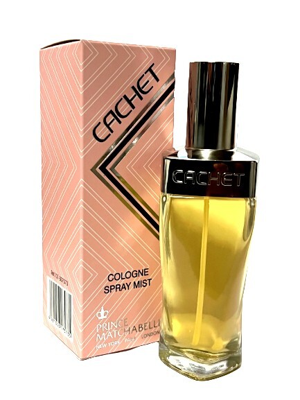 Cachet Perfume By Prince Matchabelli 3.0 oz Cologne Spray Mist New In ...