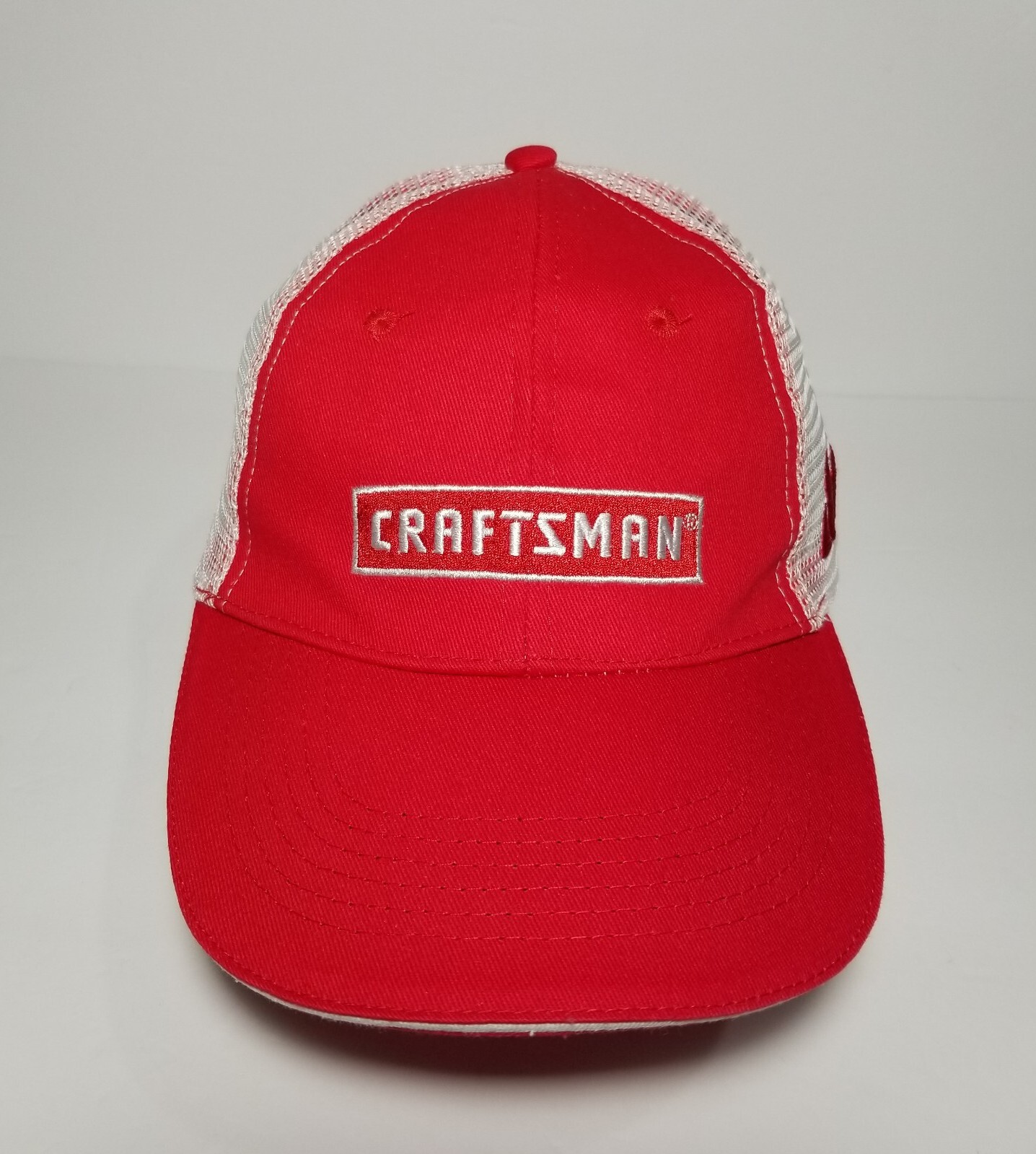 Craftsman ACE Hardware Ball Hat Cap Red White Embroid… - Gem