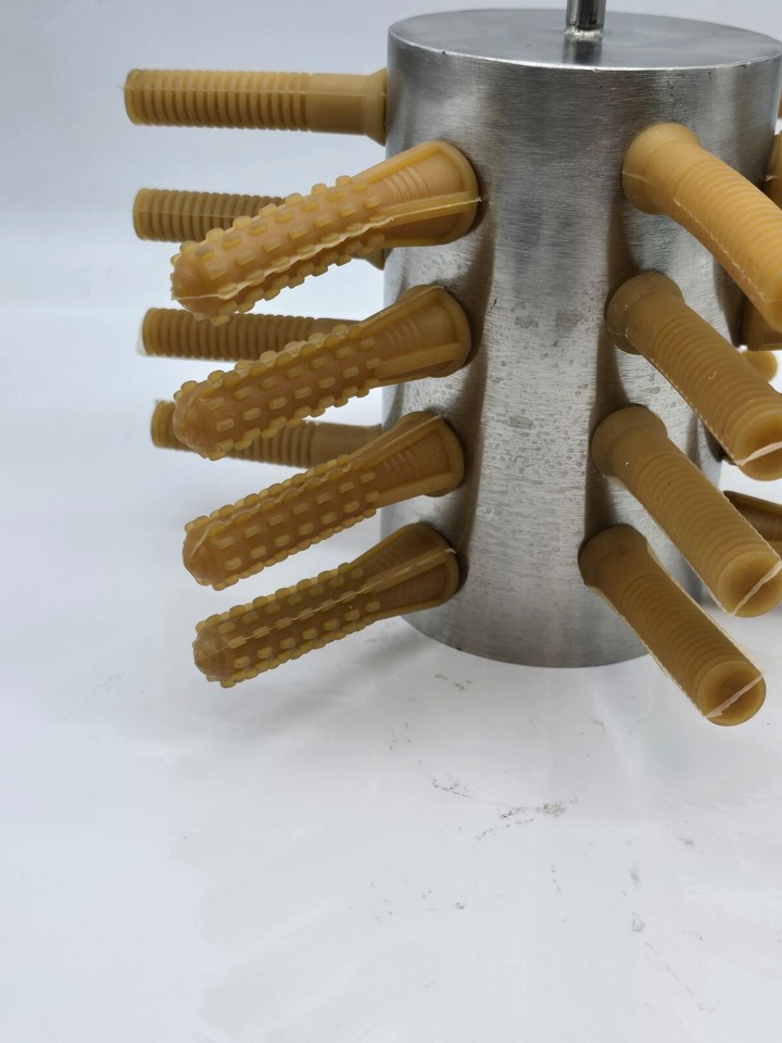 Chicken Plucker 24 Plucking Fingers Feather Removal Tool Poultry | eBay