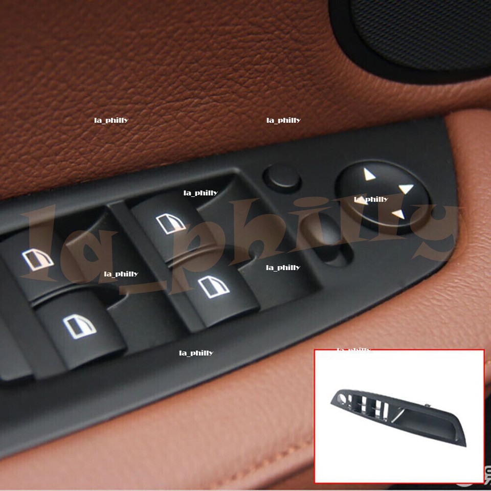 Front Left Main Switches Trim Black 6975791 For 2007-2013 BMW X5 X6 E70 ...