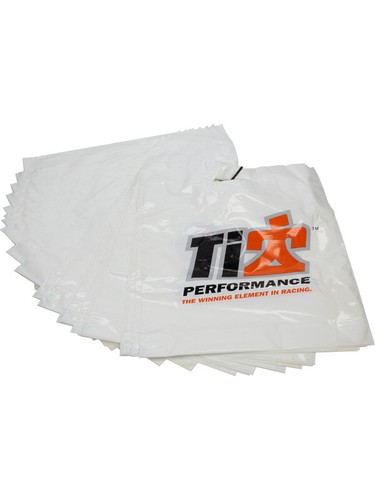 Ti22 Performance Plastic Bag Ti22 Logo 18 x 14-1/2 in Plastic Black Se ...