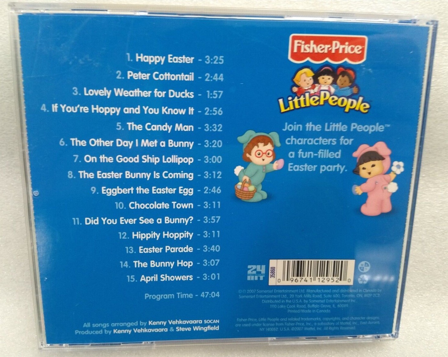 CD Little People: Easter Sing-Along by Fisher-Price (CD, 2007, Fisher ...