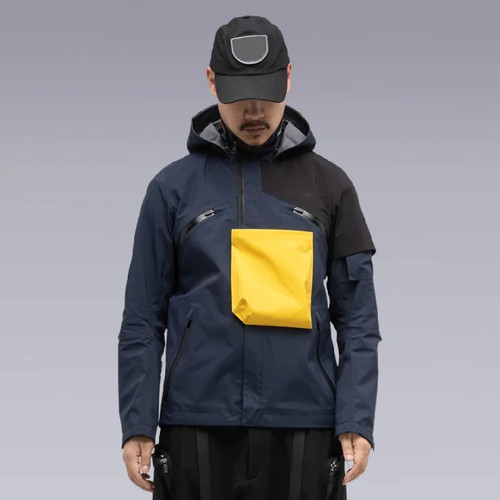 ACRONYM x Hideo Kojima Death Stranding Med Navy Goretex Techwear Jacket ...