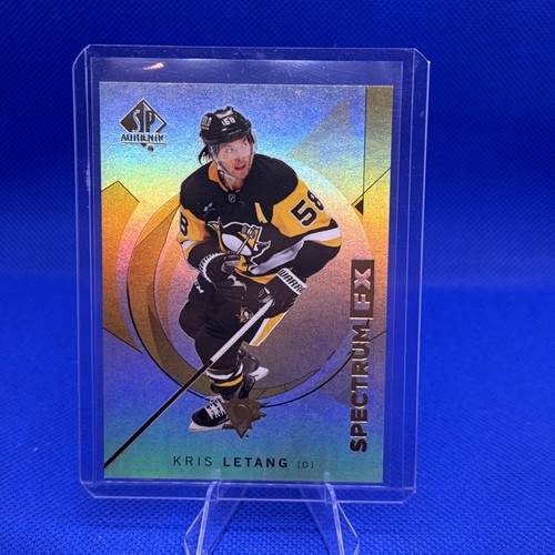 2024-25 SP Authentic Spectrum FX Insert SP Kris Letang S-19 Penguins ...