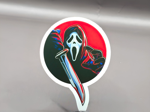 Scream Ghostface Vinyl Stickers Mask What's Your Favorite Scary Movie ...