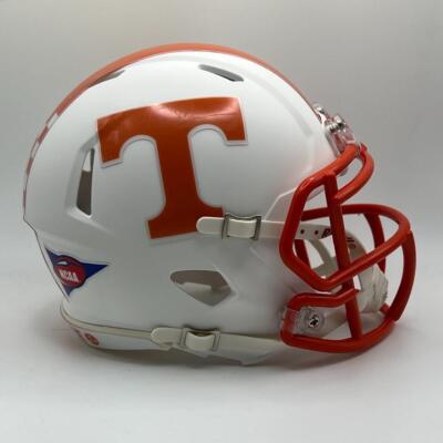 Tennessee Volunteers CUSTOM Matte White Mini Football Helmet | eBay