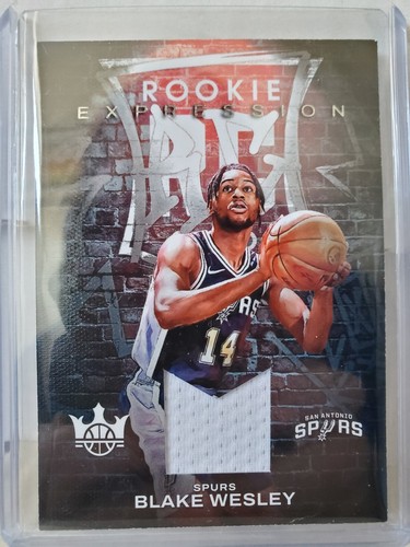 Blake Wesley 2022-23 Panini Court Kings Rookie Expression Jersey Relic ...