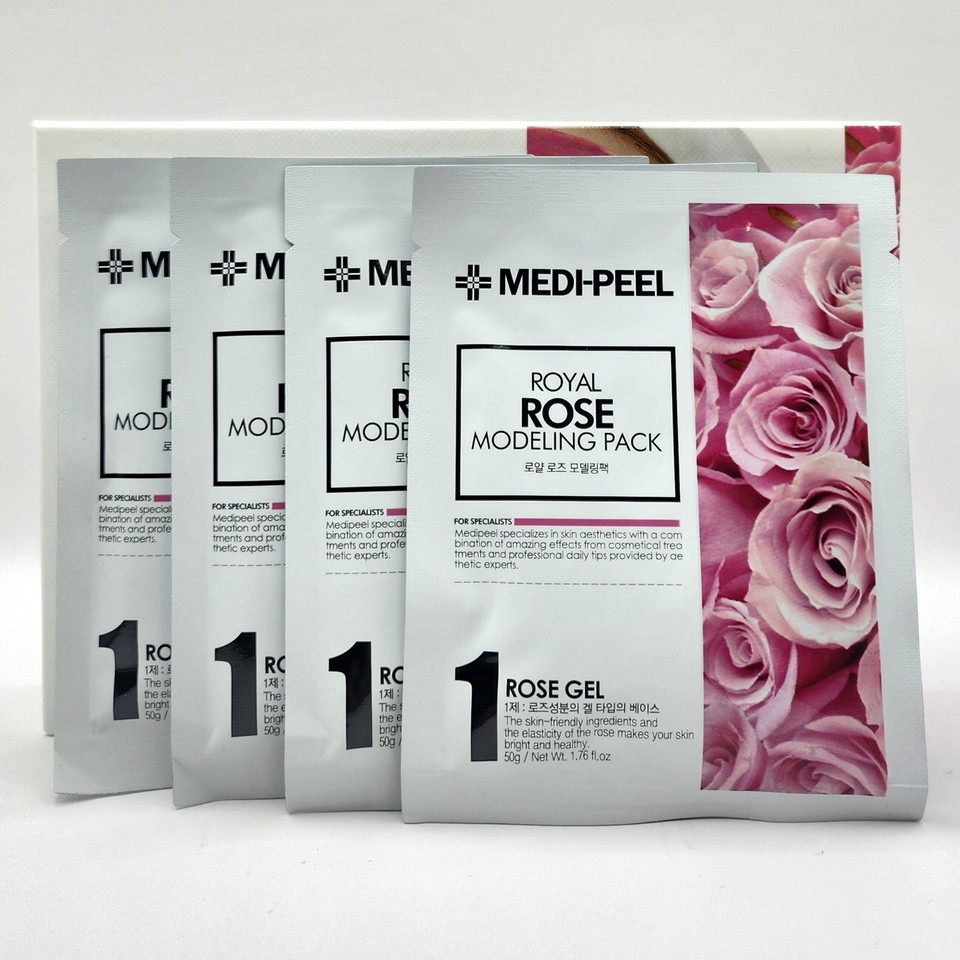 MEDI PEEL Royal Rose Modeling Pack Set (Rose Gel 4ea + Magic Power Gel ...