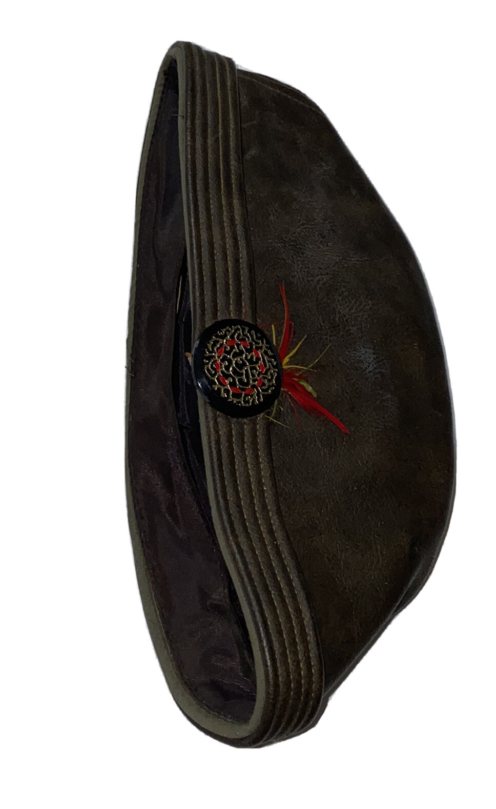 NEHRU Vintage Brown CAP Original Cap 4 Gandhi's Cap | eBay