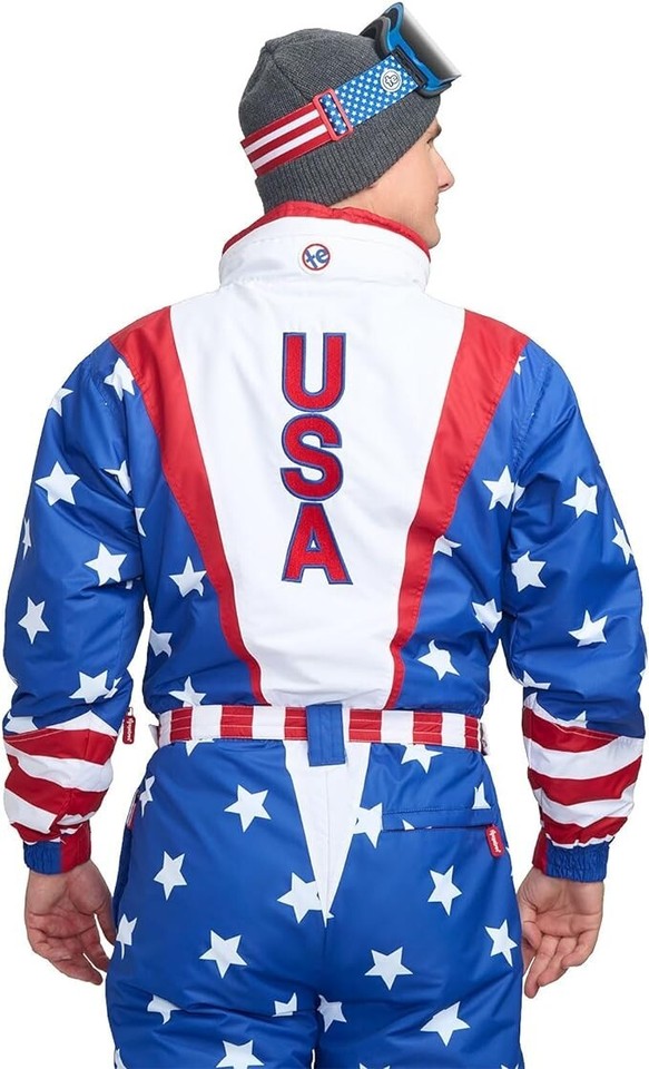 Tipsy Elves Retro Snow Suits for Men - Loud Men's Ski Suits Size S | eBay