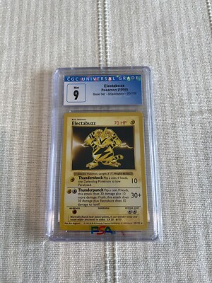 Shadowless Electabuzz CGC 9 | eBay