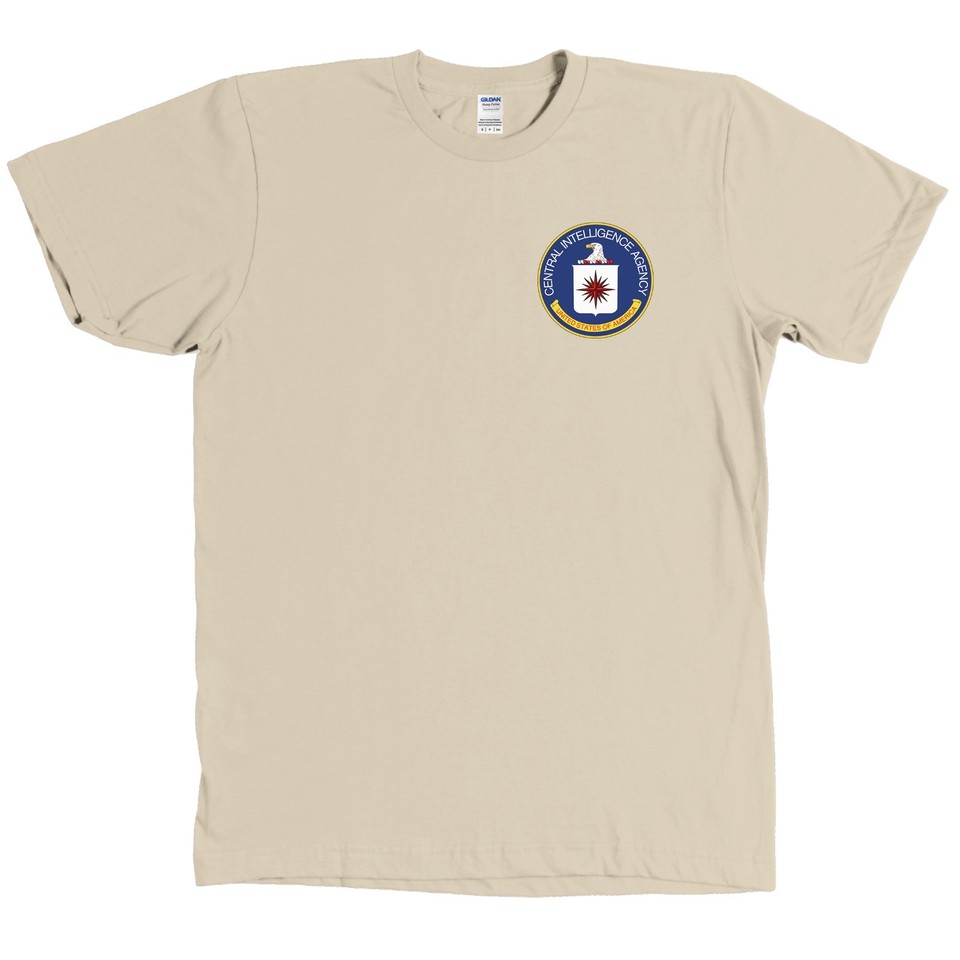 CIA Central Intelligence Agency Seal T Shirt US Government Spy Tee ...
