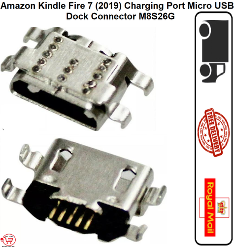 For Amazon Kindle Fire 7 (2019) Charging Port Micro USB Dock Connector ...