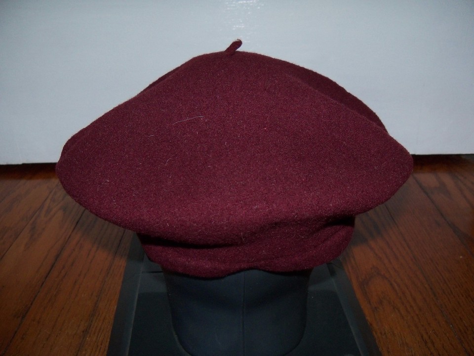 Original WW2/WW1 Era British/Canadian Army Kings Crown Maroon Beret | eBay