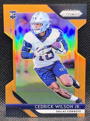 2018 Panini Prizm Rookie Orange Prizm /249 Cedrick Wilson Jr #286 ...