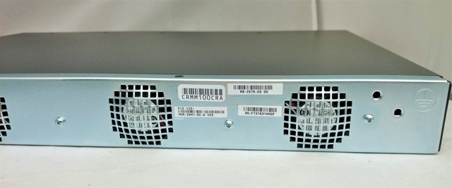 Cisco 2941-DC-A 100 Mbps 10/100 Wireless Router (MWR-2941-DC-A) for ...