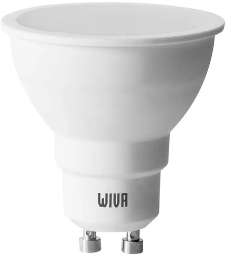 Wiva 90050024 Qtech Led GU10 6W 4K 100D 500LM Forme Blanche 240V ...