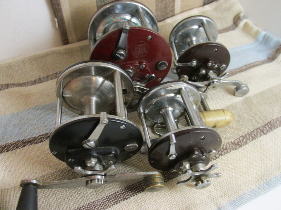 (4) Penn Reels 2, Peerless 9 / Penn 309 & 209 Fishing Reels for Parts ...