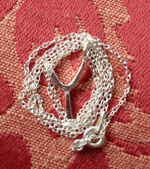 Unwritten 925 Sterling Silver 18" Fine Necklace Initial Name Letter Y ...
