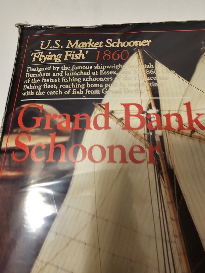 Authentic Model Made In Spain U.S. Market Schooner "Flying Fish " 1860 ...