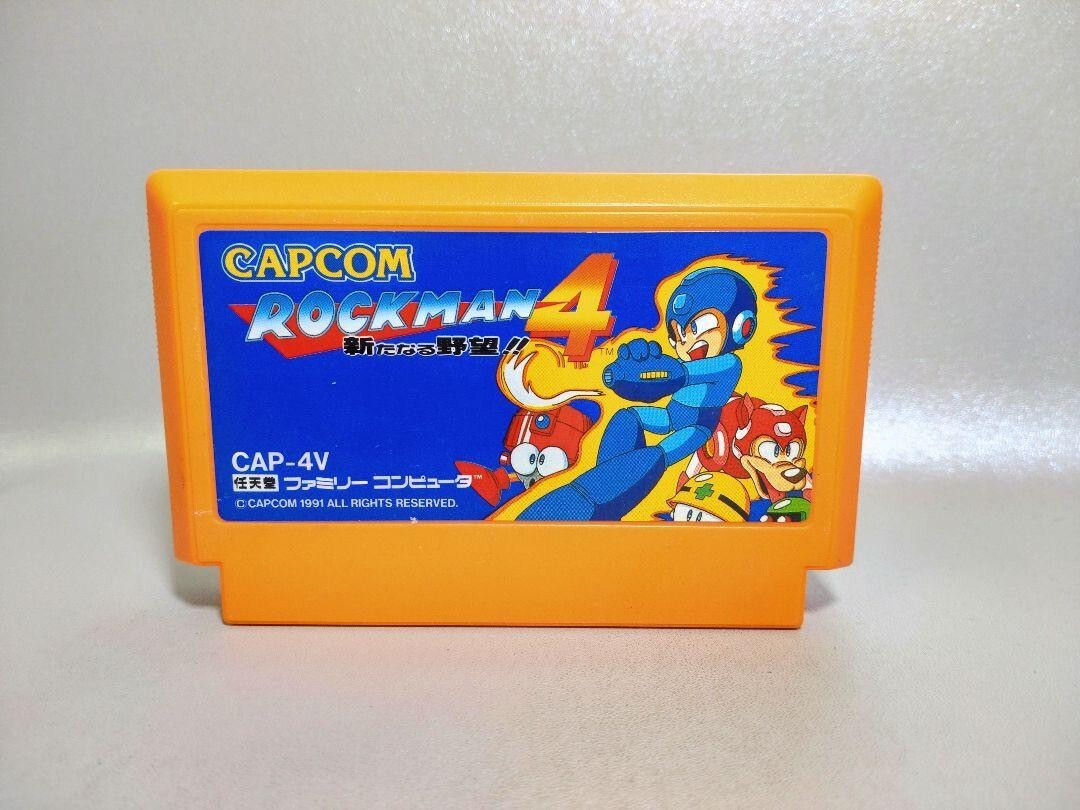 Rockman 4 Megaman NES CAPCOM Nintendo Famicom CAPCOM | eBay