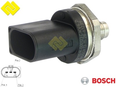 BOSCH 0261545109 FUEL PRESSURE SENSOR 0261545078 ,for VAG 06J906051E ...