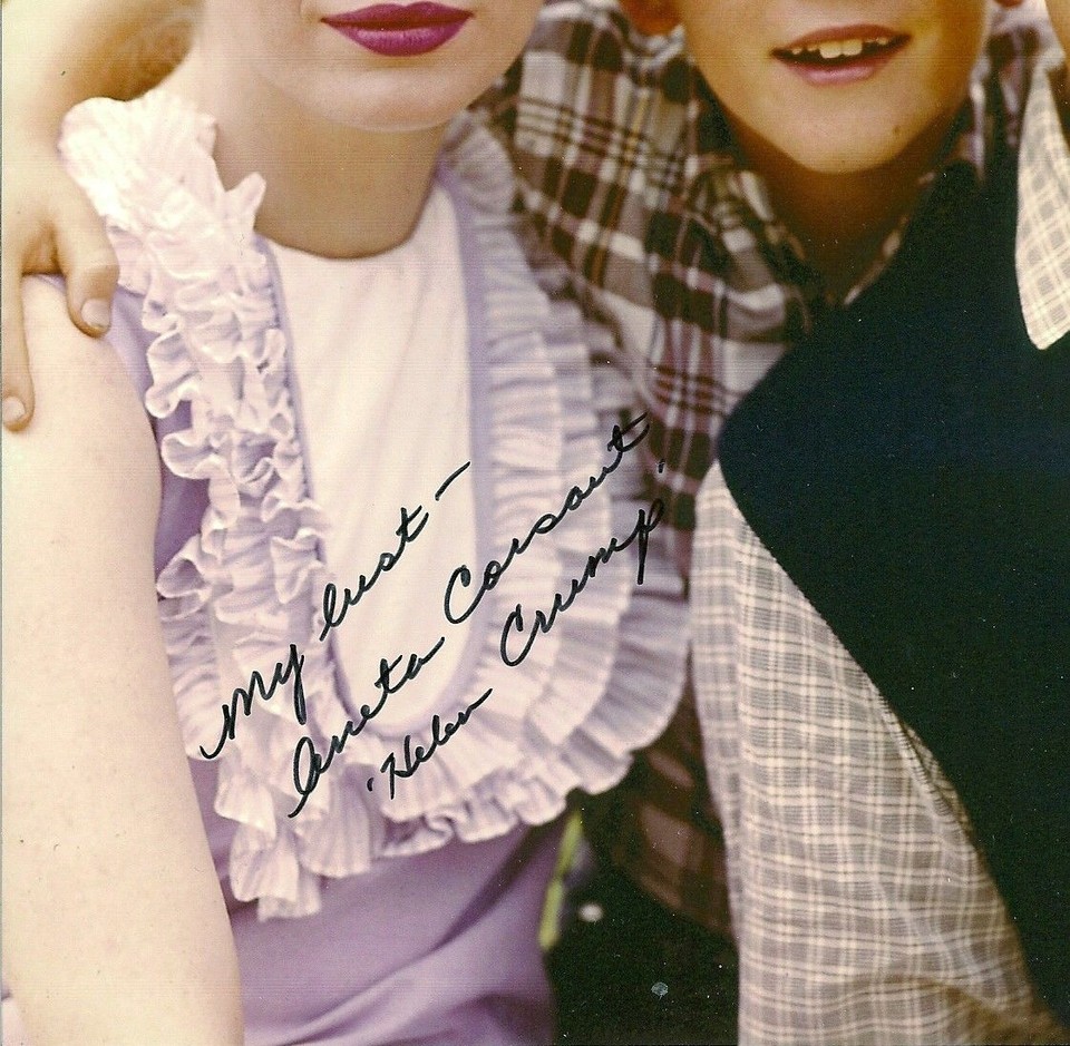 ANDY GRIFFITH SHOW ~ Aneta Corsaut - Ron Howard ~ Autographed 8x10 ...