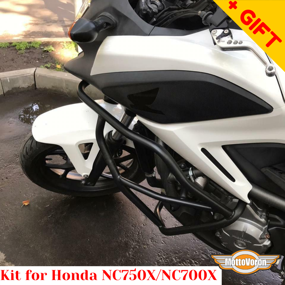 For Honda NC750X Rack luggage system Crash bars NC 700 X NC750XA ...
