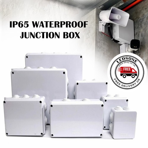 Waterproof Junction Box Outdoor Adaptable Enclosure IP56 Plastic Cable ...