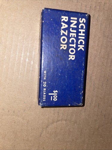 Vintage Schick Injector Razor In Original Case | eBay