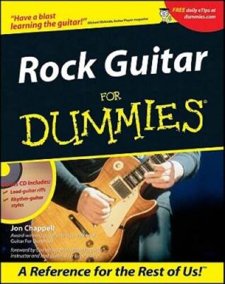 Rock Guitar For Dummies - Paperback By Chappell, Jon - VERY GOOD ...