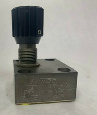 Flutec Hydac DRV-12-01.1/0 Hydraulic ORB Flow Control Needle Valve ...