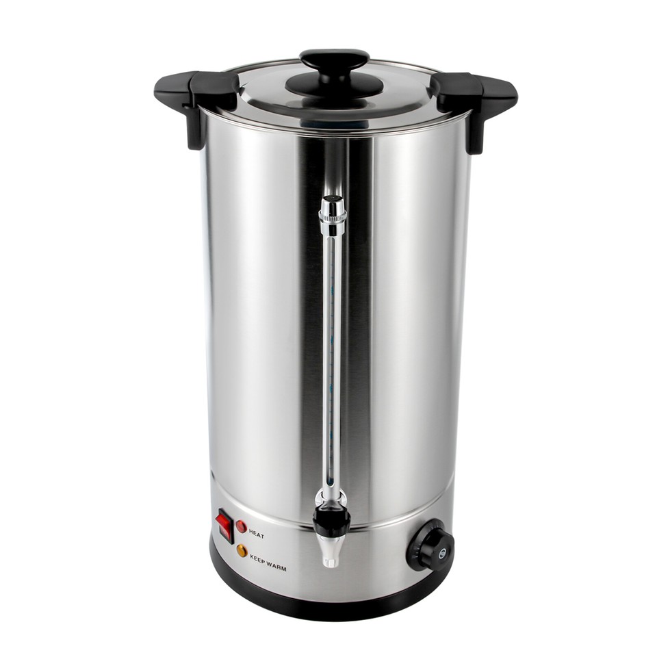 25L Electric Hot Water Boiler Stainless Steel Tea Urn Coffee Boiler ...