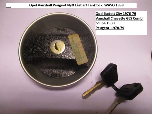 Opel Vauxhall Peugeot New Lockable Fuel Cap. WASO 1838 | eBay
