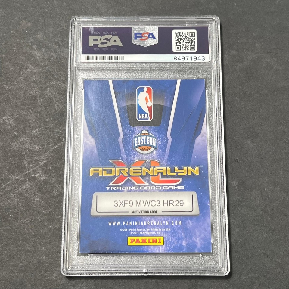 2011 Panini Adrenalyn Ronnie Brewer Signed Card AUTO PSA Slabbed Bulls ...