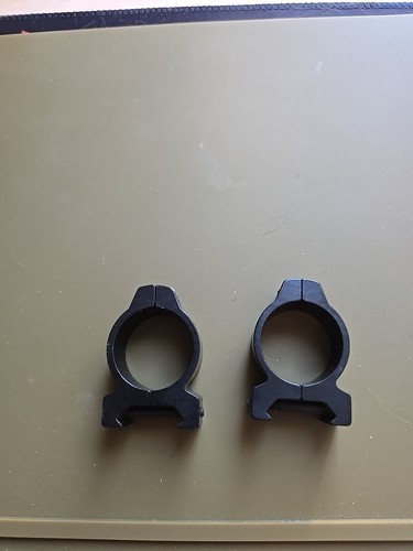 Black Leupold Rifleman Vertical Split Scope Rings 1" | eBay