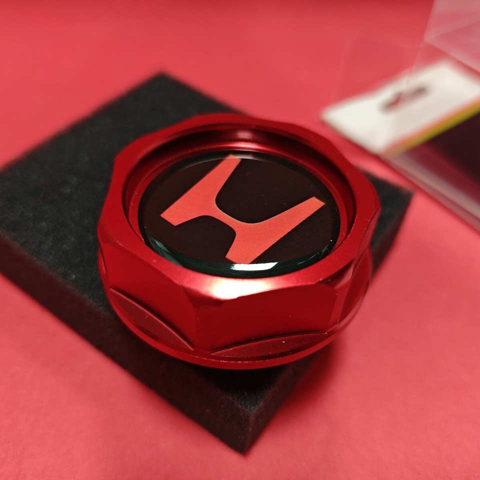 RED H SPORT ENGINE OIL FILLER CAP for CIVIC ACCORD RSX K20 S2000 FIT ...