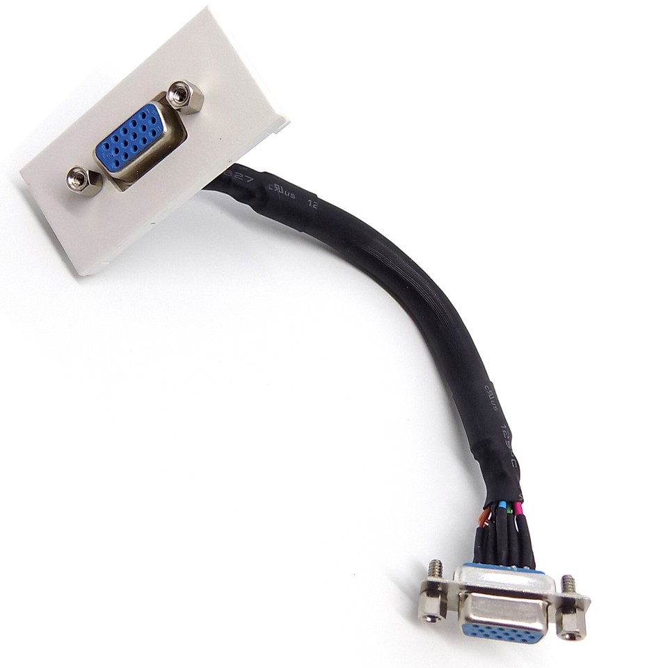 Custom Faceplate MultiMedia Wall Plate 1/2/4 Gang Back Box HDMI/USB ...