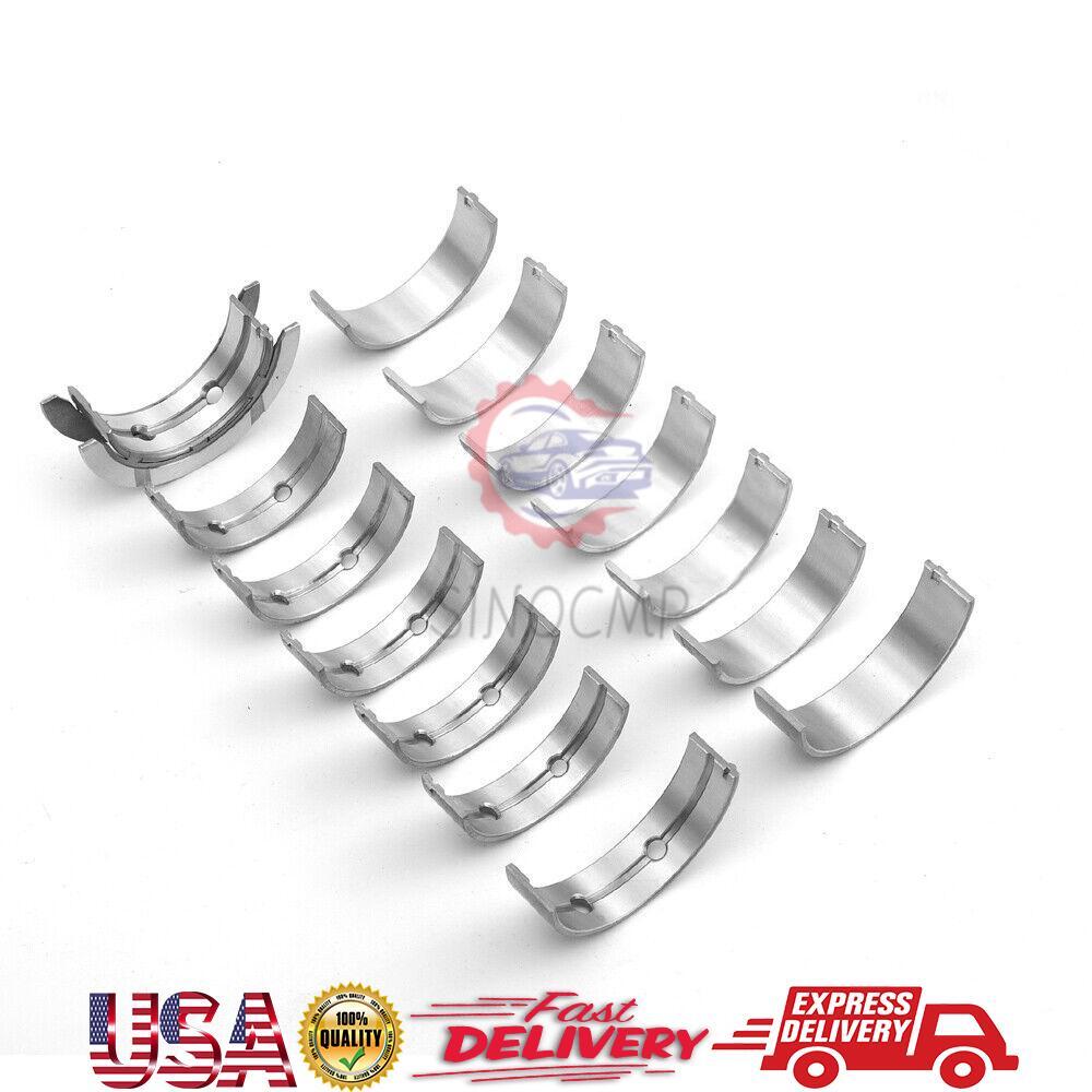 14pcs Main Rod Bearing For BMW E34 E36 E46 E53 E60 E83 E39 M50 M52 M54 ...