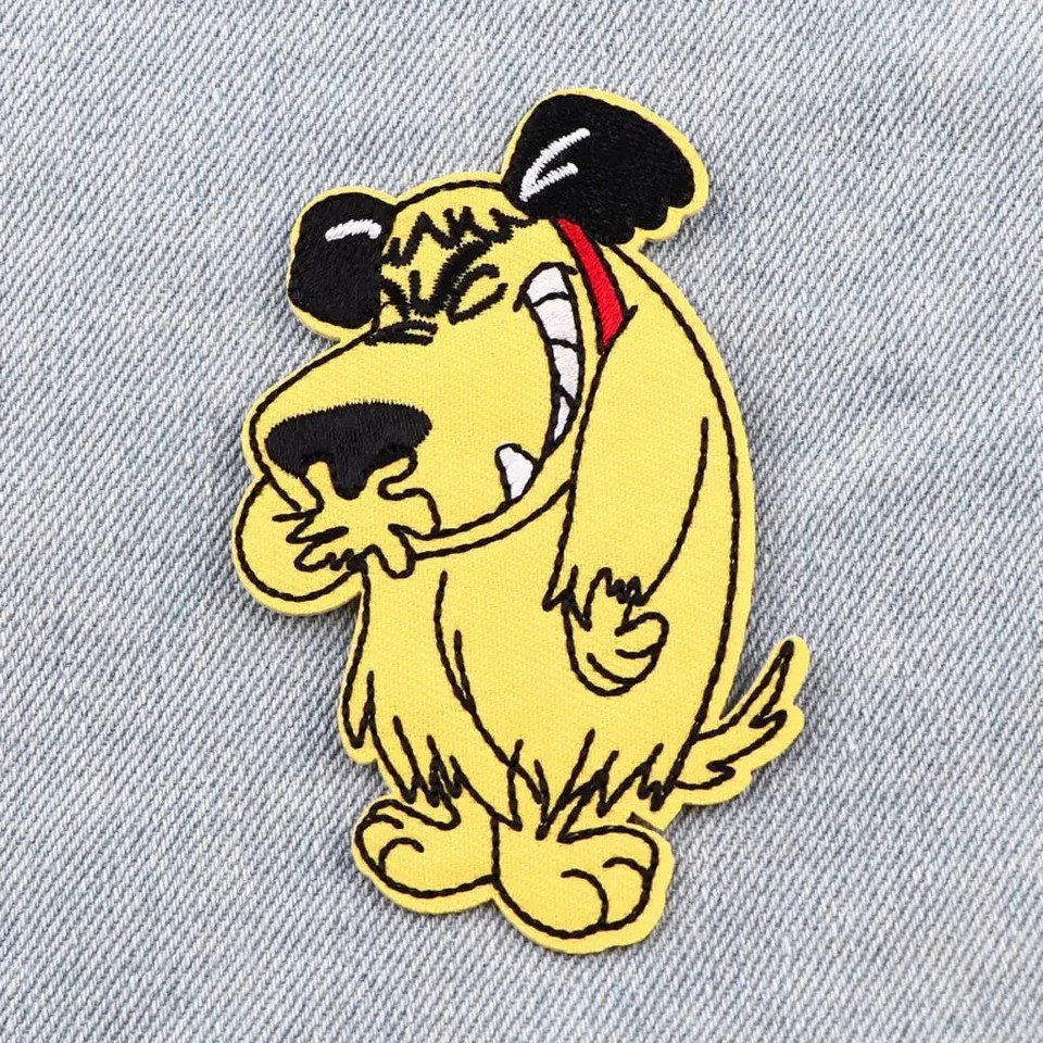 Muttley Dog Dastardly and Muttley Cartoon Character Embroidered Iron On ...