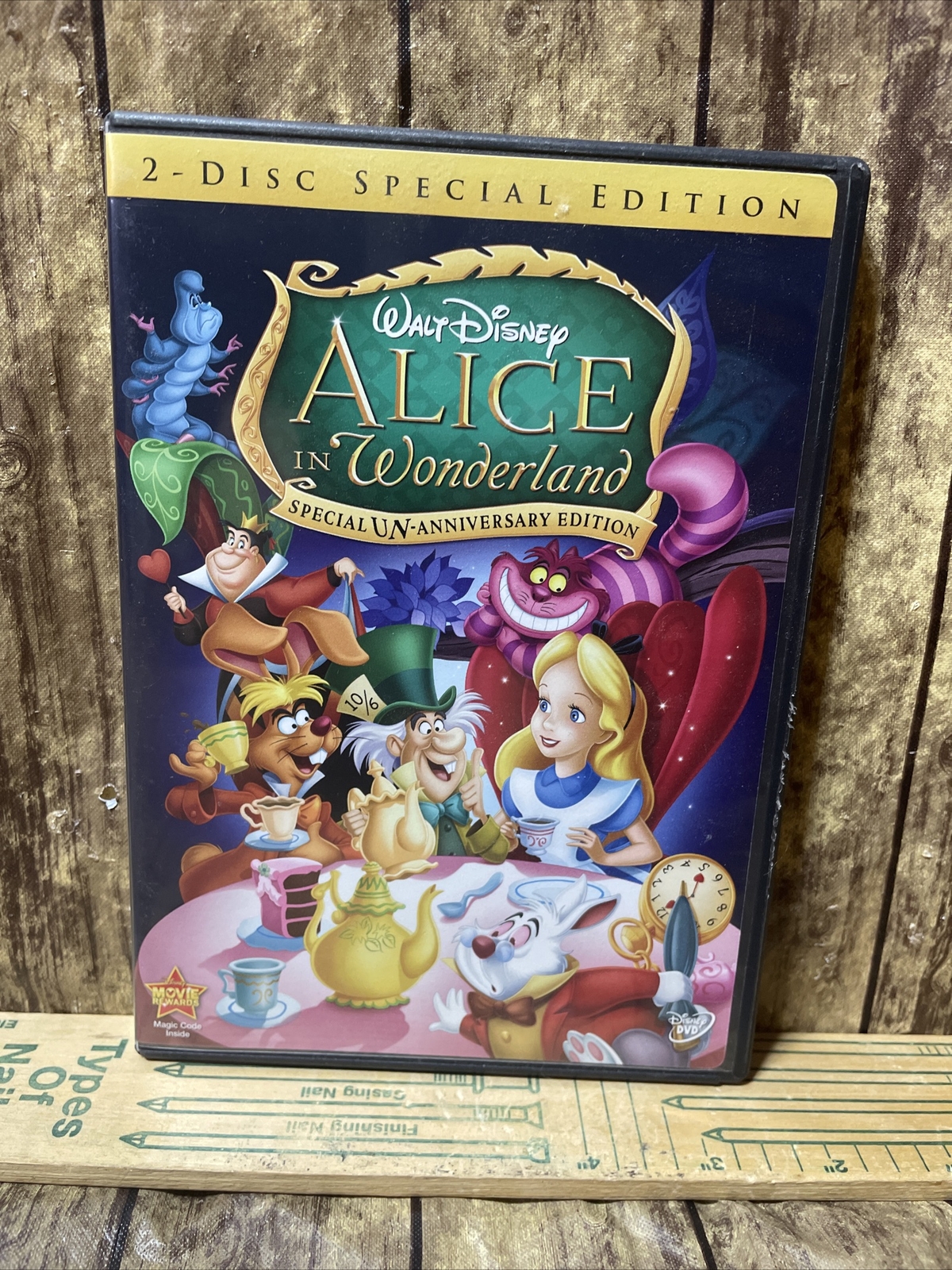 Alice In Wonderland Dvd Cover 1951