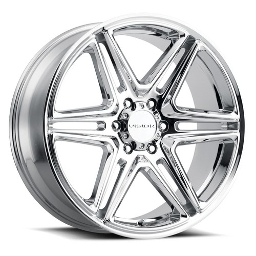 20X9 Vision Street 476 Wedge 5x120 Chrome Wheel Rim (QTY 1) | eBay