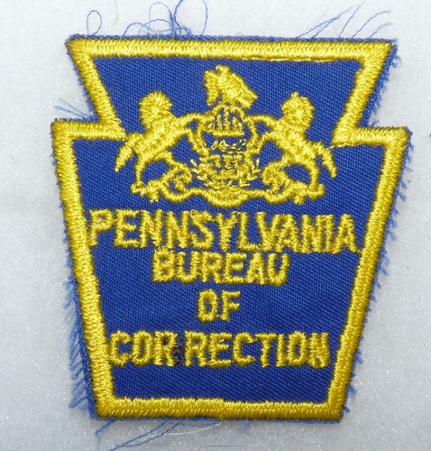 Vintage Pennsylvania Bureau of Correction Embroidered Uniform Patch | eBay