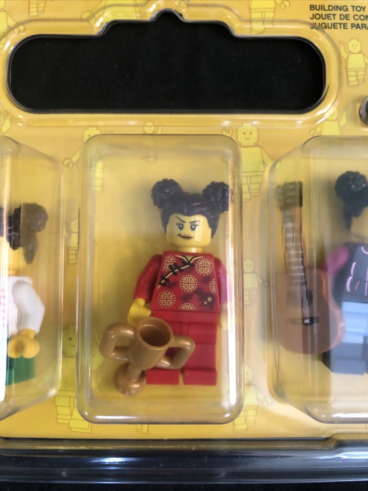 Lego 3 Pack Minifigs 852766 Girl Guitar Year of Rat Building Set - NEW ...