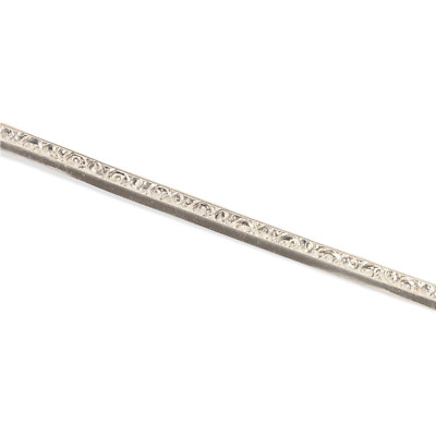 925 Sterling Silver Stepped Bezel Wire Swirl Fancy Pattern Jewelry ...