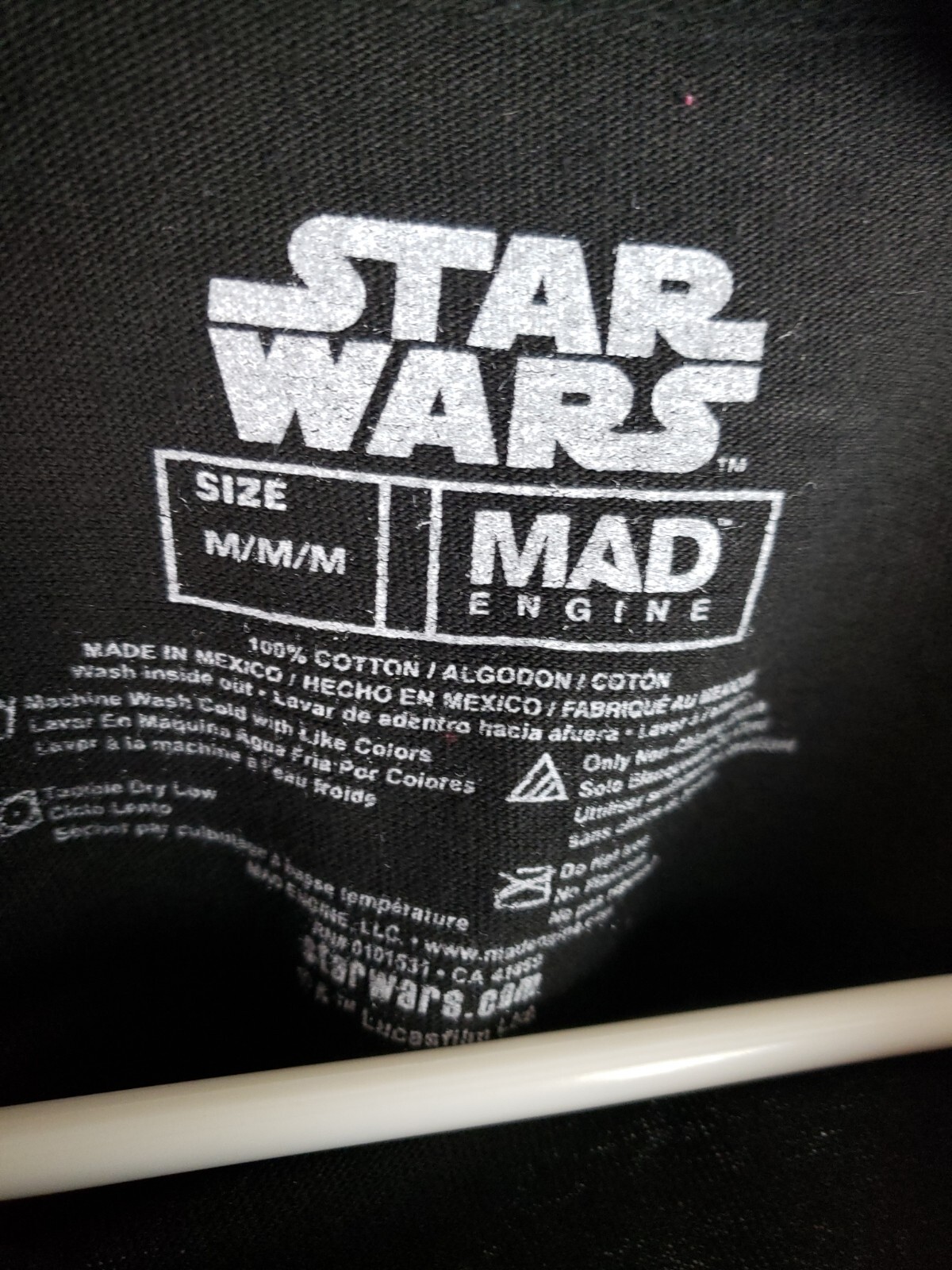 Official Star Wars Mad Engine Baby Yoda Black Tshirt … - Gem
