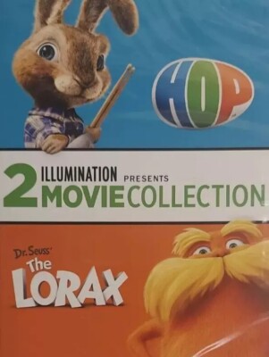 2 - Movie Collection Illumination Presents: Hop, Dr. Seuss the Lorax ...
