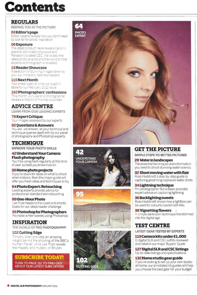 Digital SLR Photography Magazine Water Landscapes Home Photo Projects ...